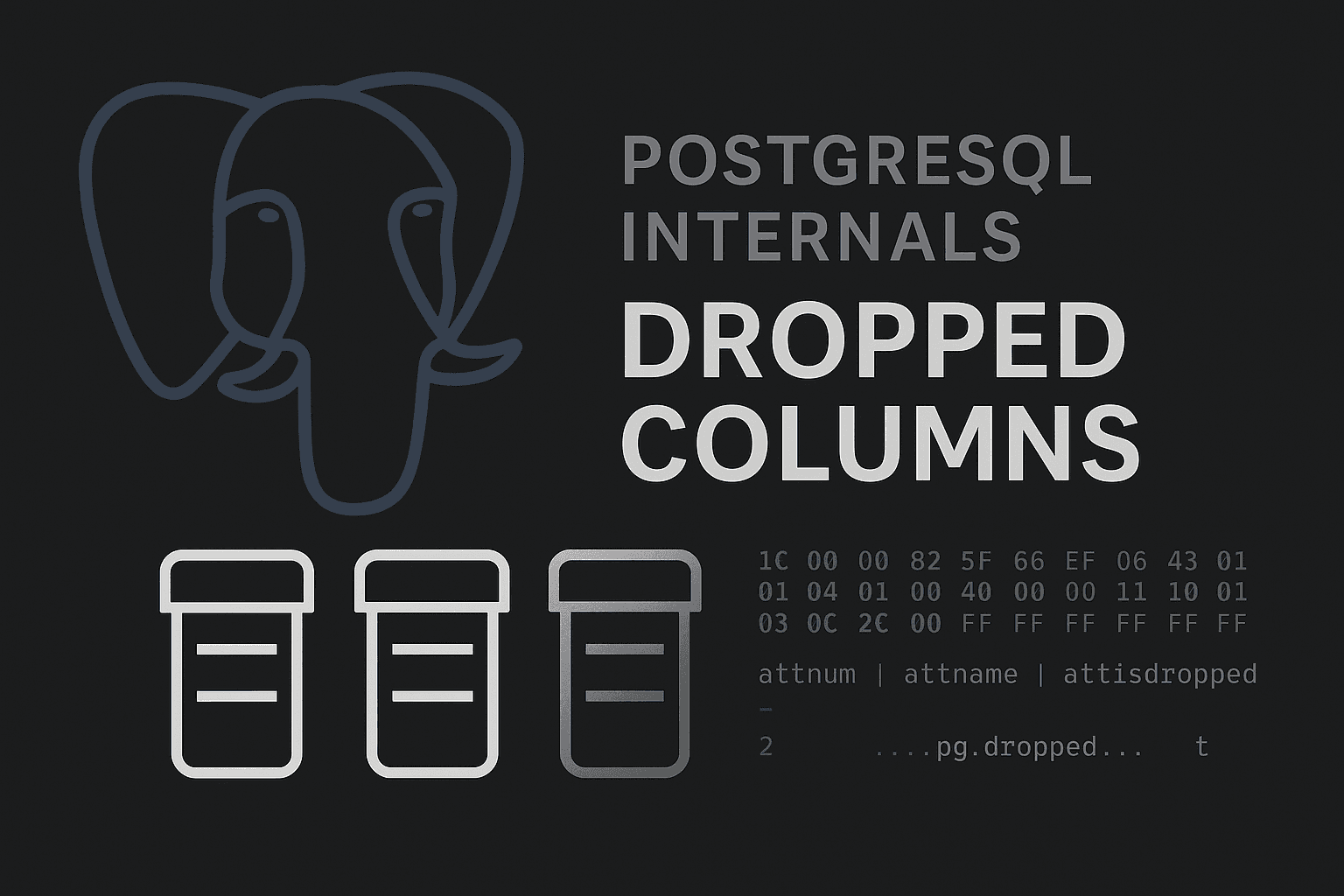 What Really Happens When You Drop a Column in Postgres