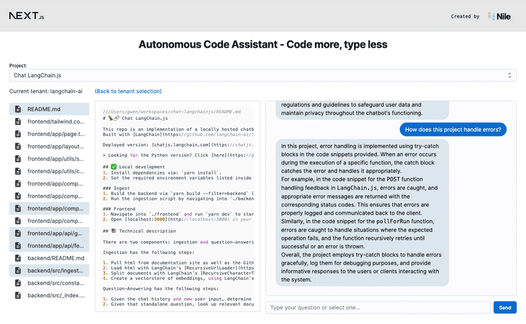 Templates | Nile Database