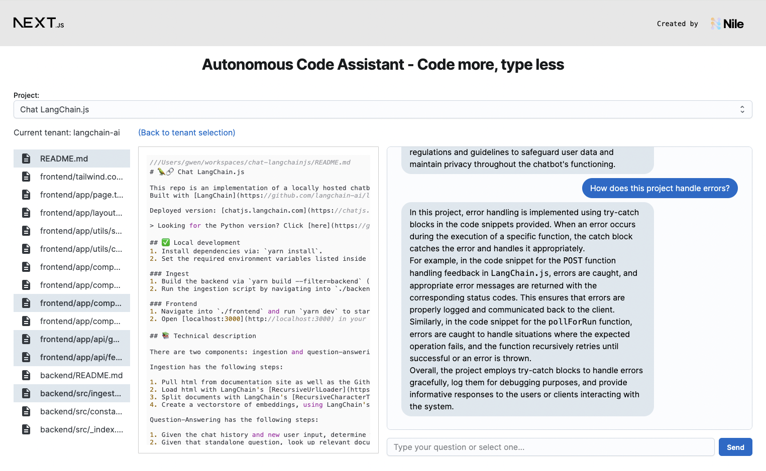 Code Assistant